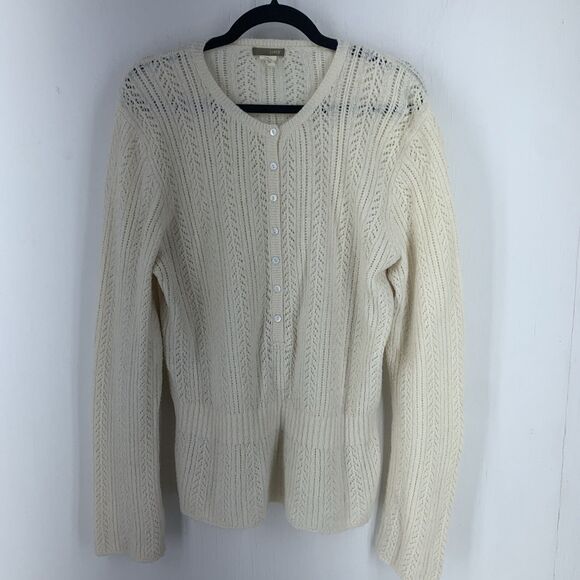 J. Crew Factory | Sweaters | Vintage J Crew Womens Large Sweater Cable ...